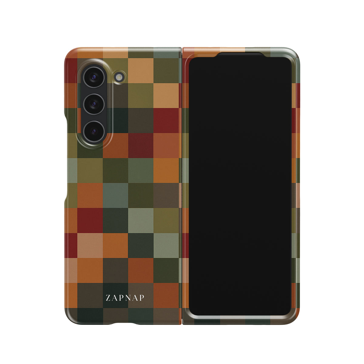 Vintage Checkered Phone Case For Samsung Z Flip 6 Fold 4 Flip 5 ...