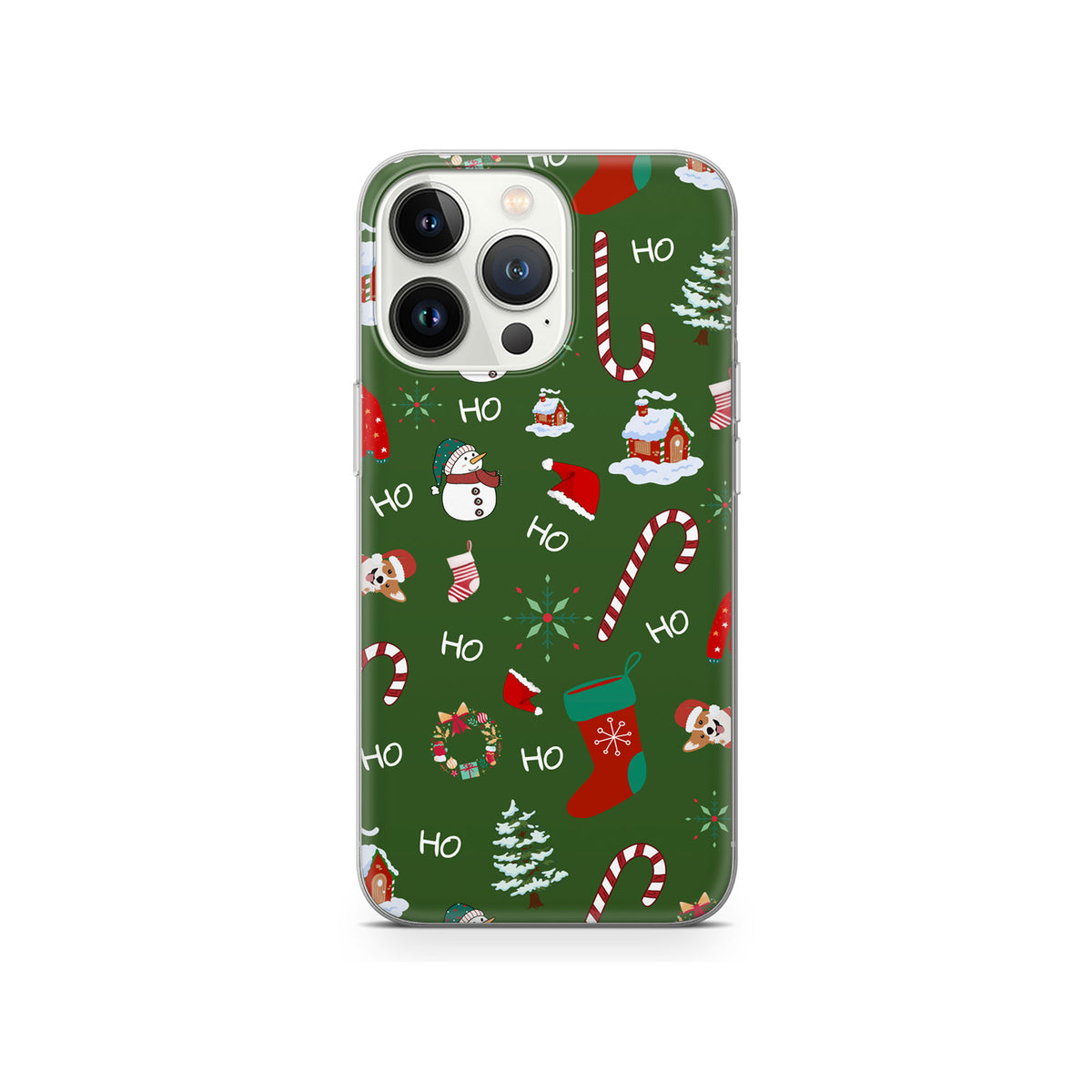 Christmas Xmas Phone Case Fit For iPhone 15 14 11 Pro 12 13 XS Max