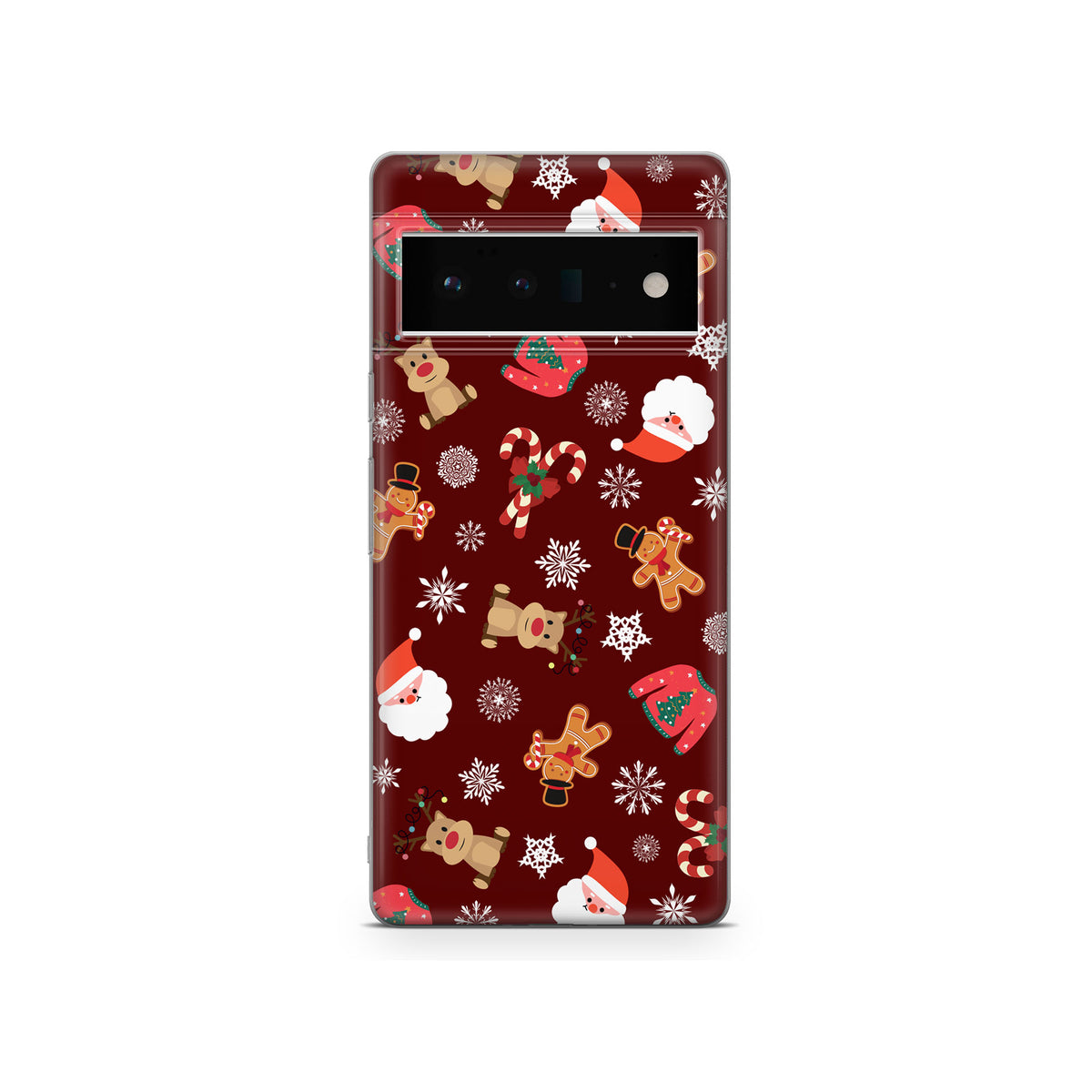 Christmas Xmas Phone Case Fit For Pixel 9 Pro XL 8 Pro 8A 7 Pro 7A 6A