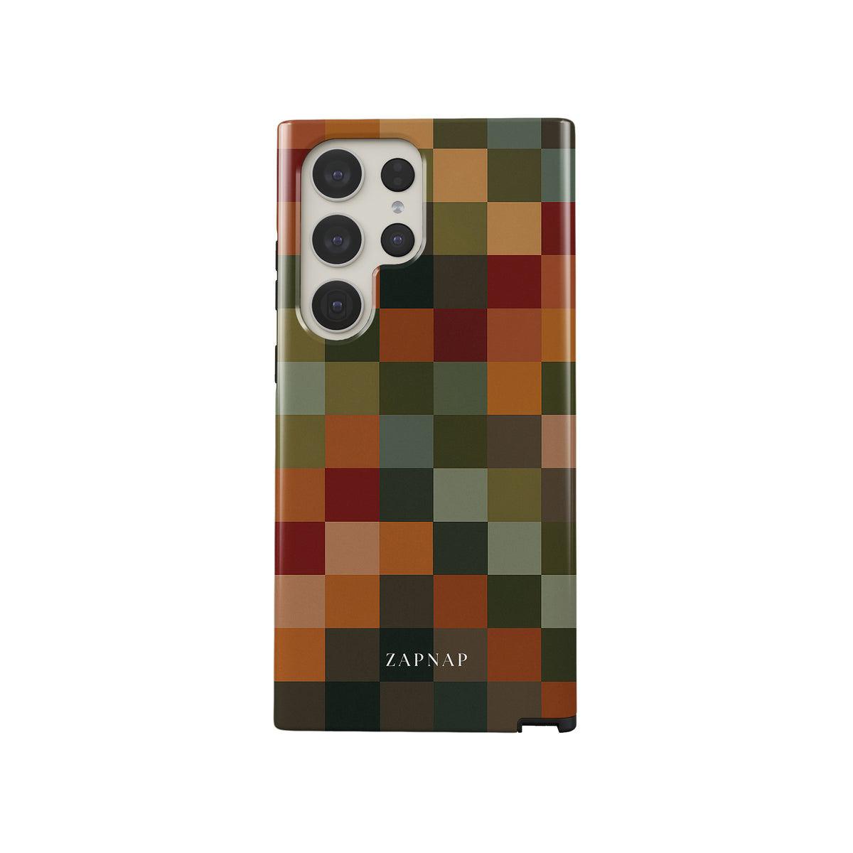 Vintage Checkered Phone Case For Samsung S25 Plus S24 Ultra S23 S20 FE ...