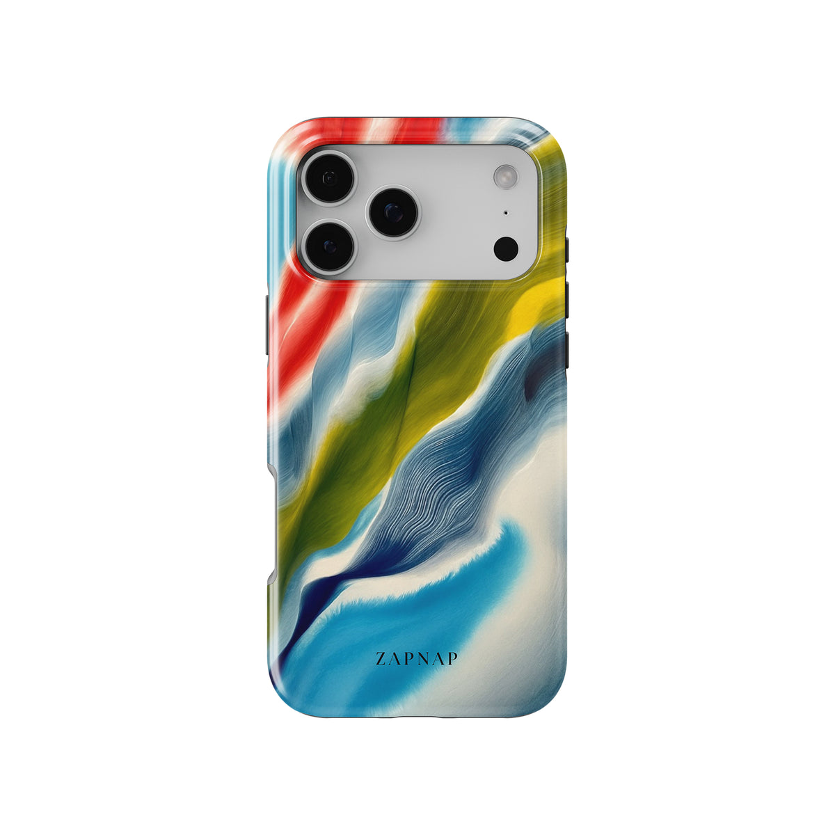 Wavy Abstract Art Phone Case For iPhone 16 Pro Max 15 Pro 14 13 12 11 ...