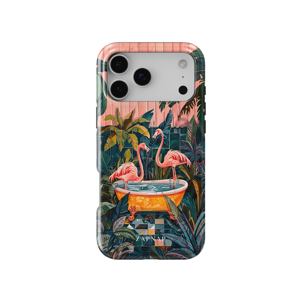 Flamingos Aesthetic Phone Case For iPhone 15 Pro Max 14 11 Pro XS Max ...