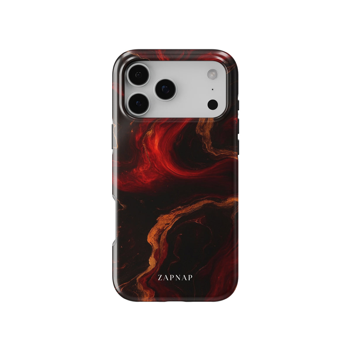 Red Lava Phone Case For iPhone 16 Pro Max 15 Pro Max 14 13 12 – ZAPNAP ...