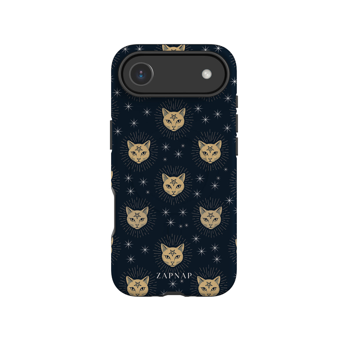 Witchy Cat MagSafe Phone Case For iPhone 16 Pro Max 16 15 14 – ZAPNAP CASES